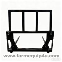 China EBS4842 -Tractor Front Euro Hitch Bale Spear for sale