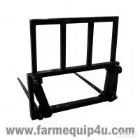 China EBS4842 -Tractor Front Euro Hitch Bale Spear for sale