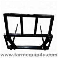China EBS4842 -Tractor Front Euro Hitch Bale Spear for sale