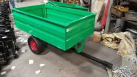 China 2WCART- 2Wheel 17cubic. Utility Cart Trailers ;ATV Garden Trailer;  ATV Utility Cart for sale