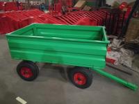China 4WCART- 4Wheel 17cubic. Utility Cart Trailers ;ATV Garden Trailer;  Farm Trailer For Atv for sale