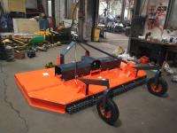 China PRT - Tractor Pasture Mower ; Three Point Cat.2 Tractor Rotary Cutter With Double Saucer Shaped Blade for sale