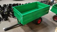 China 2WCART-  2Wheel 17cubic. Utility Cart Trailers; Garden Trailer Tow Behind ATV; Atv Attachment Farm Trailer for sale