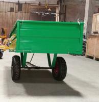 China 2WCART-  2Wheel 17cubic. Utility Cart Trailers; Garden Trailer Tow Behind ATV; Atv Attachment Farm Trailer for sale