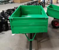 China 2WCART-  2Wheel 17cubic. Utility Cart Trailers; Garden Trailer Tow Behind ATV; Atv Attachment Farm Trailer for sale