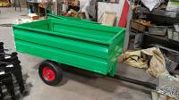 China 2WCART-  2Wheel 17cubic. Utility Cart Trailers; Garden Trailer Tow Behind ATV; Atv Attachment Farm Trailer for sale