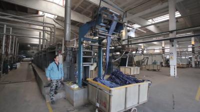 China 200m / Chamber Fabric Washing Machine Rope Washing Range for sale