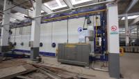 China Natural Gas Heating Continuous Long Loop Steamer Machine 600m for sale
