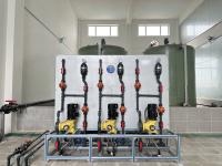 China Water Treatment Made Easy Integrated Automatic Chemical Dosing Machine with PAC KMnO4 for sale
