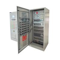 China Industrial PLC HMI Control Panels for Raw Water Pumping Station TCP RJ45 Communication for sale