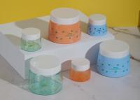 China 250ml 50ml Scrub Cream Plastic Container With Disc Cap Narrow Shoulder Jar for sale