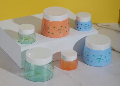 China 250ml 50ml Scrub Cream Plastic Container With Disc Cap Narrow Shoulder Jar for sale