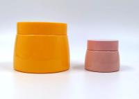 China 250ml 50ml Scrub Cream Plastic Container With Disc Cap Narrow Shoulder Jar for sale