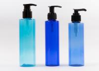 China 350ml 500ml Transparent PET Plastic Bottle With PP Lotion Pump for sale