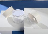 China Body Scrub 200ml 250ml PP Plastic Cosmetic Jars With Disc Spoon for sale