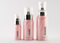 China 120ml PET Plastic Pump Bottle Emollient Water with Gold Lid Custom Colors for sale