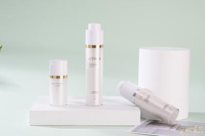 China Double Wall Airless Cosmetic Container for Serum with Screw Pump 30ml for sale