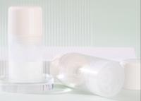 China 30ml 50ml White Airless Pump Bottle Round Shape PP Serum Bottle for sale