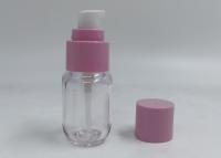 China Thick Wall PET Cosmetic Bottles 30ml 50ml 60ml with Pump Dispenser for Eye Serum and Cream for sale