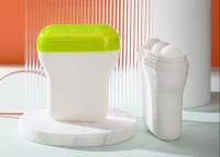 China 120ml Empty PP Plastic Cosmetic Jars Anti - Perspirant Bottle With Label for sale