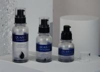 China Round Shape Serum Airless Bottle With Lotion Pump Cap 50ml for sale