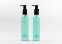 China Round Shoulder PET Plastic Bottle 1000ml with White Pump Orange Body Shampoo for sale