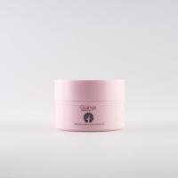 China 135ml Thick Wall Plastic Cosmetic Jar Pink with Lid for Eye Cream OEM for sale