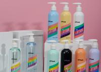 China 100ml PET Transparent Square Plastic Cosmetic Bottle with Pump Sprayer for sale