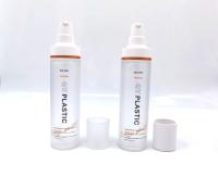 China Luxury Thick Wall PET Face Serum Plastic Cosmetic Bottle 150ml with Lotion Pump for sale