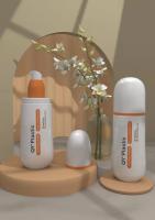 China Silk Printing PET Plastic Bottle 200ml with Lotion Pump for Face Cream for sale