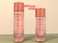 China Thick Wall Pink Transparent Matte PET Bottle 145ml for Essential Oil 24/410 Neck for sale
