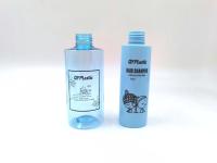 China 100ml Matted Silkscreen Printing PET Plastic Bottle Conditioner With PP Pump for sale