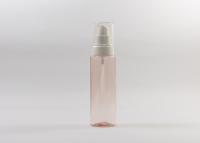 China 100ml Matted Silkscreen Printing PET Plastic Bottle Conditioner With PP Pump for sale