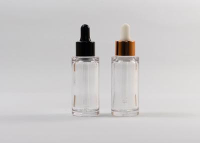 China Deluxe White Double Wall Serum Container 3.4oz For Face Serum With Dropper for sale