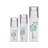 China Cylindrical Shape Cosmetic Plastic Container 100ml With White Lotion Pump Sprayer for sale