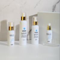 China Boston Round PET Plastic Cosmetic Bottle 100ml Skin Care Container Packaging for sale