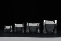 China Customized PET Plastic Cosmetic Jars 250ml for Hair Mask with Round Silver Lid for sale