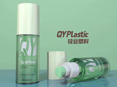 China Amber PET Thick Wall Face Serum Bottle 100ml with Pump Cap for Cosmetics for sale