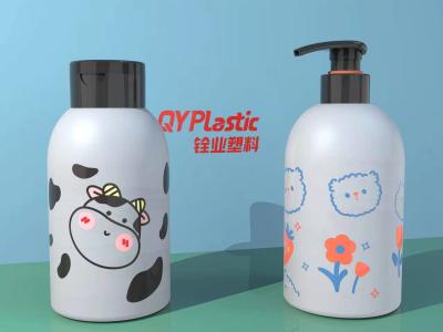 China Amber PET Shampoo Bottle 200ml 1000ml with Lotion Pump for Body Wash for sale
