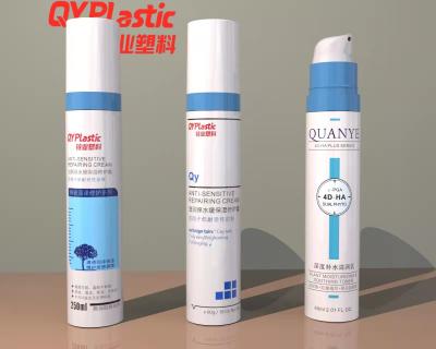 China OEM Cylindrical PET Bottle with White Sprayer 200ml 250ml for Mousse Water for sale