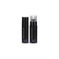 China Matted Finished Black Round Bottle 100ml With ABS Cap Face Cream Lotion Pump for sale