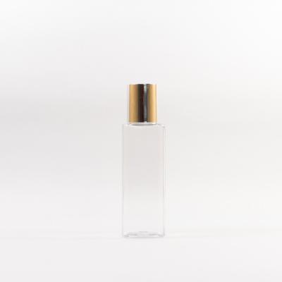 China Square Plastic Bottle Toner Container 150ml 5oz Matted Finishing Customer Logo Printing for sale