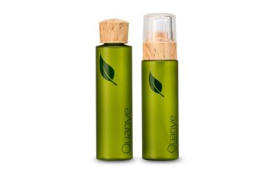 China PETG Airless Cosmetic Pump Bottles 10-200ml with Hot Stamping and Custom Lids for Cream and Lotion Packaging for sale