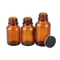 China Versatile Screw Cap Amber Cosmetic Bottles for Cosmetic Packaging Solutions for sale