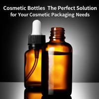 China Amber Cosmetic Bottles The Perfect Solution for Your Cosmetic Packaging Needs for sale