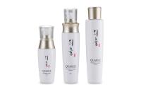 China Plastic Cosmetic Bottles with Lotion Dispenser Pump - 10ml to 150ml Capacity, 50mm Diameter, Custom Colors for sale