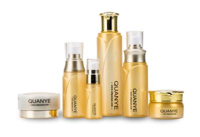 China Muti Color Serum Empty Cosmetic Bottles Double Wall Jar Structure Cylinder Shape for sale