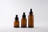 China 50ml PET Amber Cosmetic Bottle Color Coating Surface Handling for Lotion Essential Oil for sale