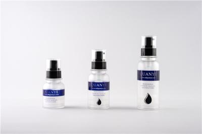 China Blue Plastic Pump Bottles 15-150ml with Lotion Dispenser for Cosmetics and Makeup Products for sale
