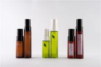 China Amber Green Plastic Cosmetic Bottles Set with 80-500ml Capacity - Custom PET Foundation Pump Bottles & Jars for sale